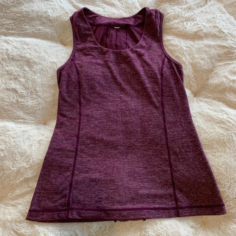 Lululemon Run Dash Tank - Gem